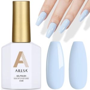 21 Trendy Light Blue Nails to Keep You Looking Cool This Spring ...